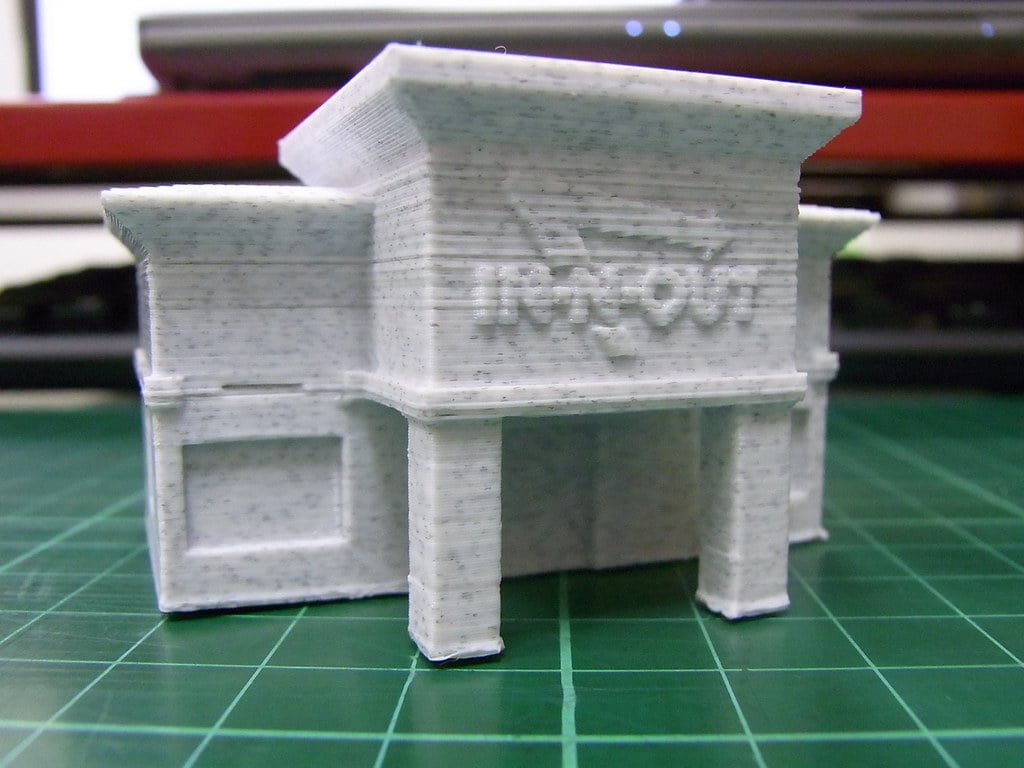 🏛️ In-N-Out Scale Model・3D Print・Cults