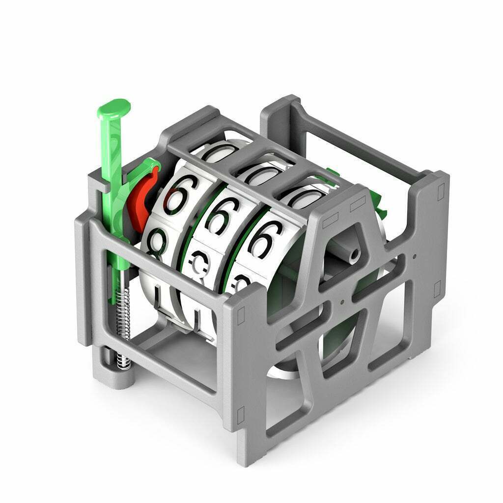 Free STL file Mechanical Counter 🎠 ・3D printable model to download・Cults