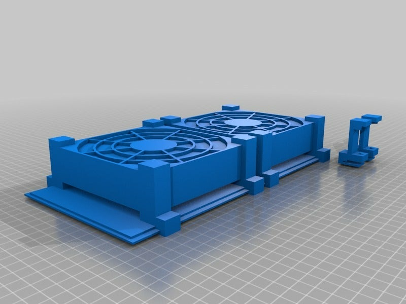 🧞‍♂️ Air Vent 120mm fan clips.・Free STL File for ・Cults