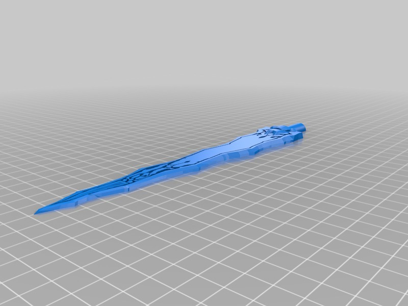 🐍 Fantasy Snake Dagger (two montages)・Free 3D File for ・Cults