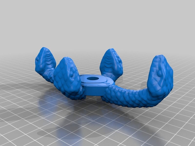 Archivo 3D gratuito Fantasy Snake Dagger (dos montajes) 🐍・Objeto imprimible en 3D para descargar ...