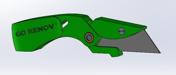 3D-Datei knife_cutter kostenlos 🔪 ・Vorlage für 3D-Drucker zum ...