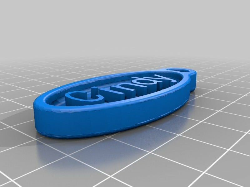 Fichier STL gratuit Porte-clés Cindy 🎨 ・Design pour imprimante 3D à ...