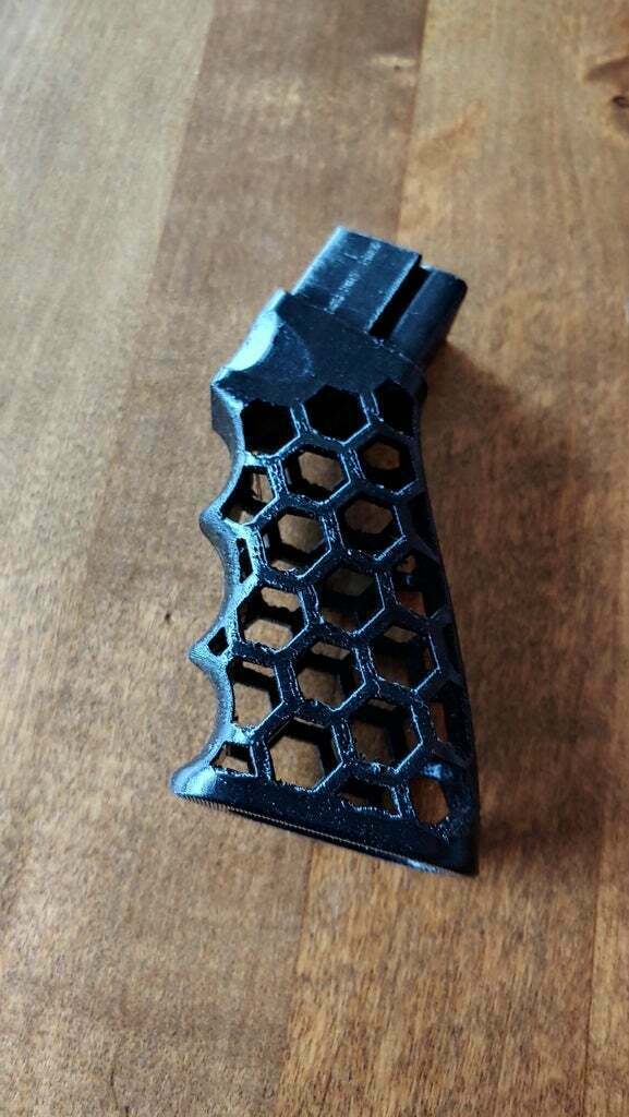 Free STL file Pistol Grip Mod for Sliding Legolini 🔫 ・3D printable ...
