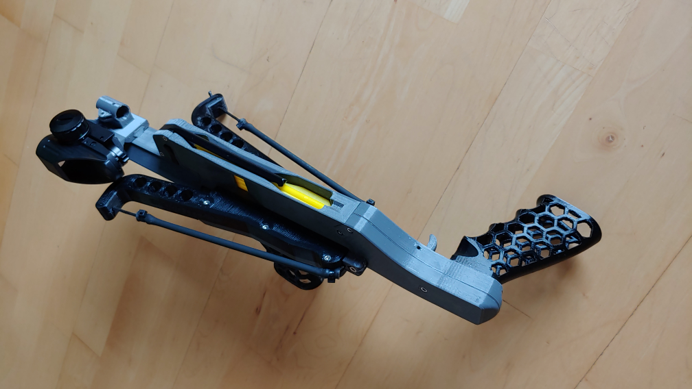 3D printed Pistol Grip Mod for Sliding Legolini・Cults