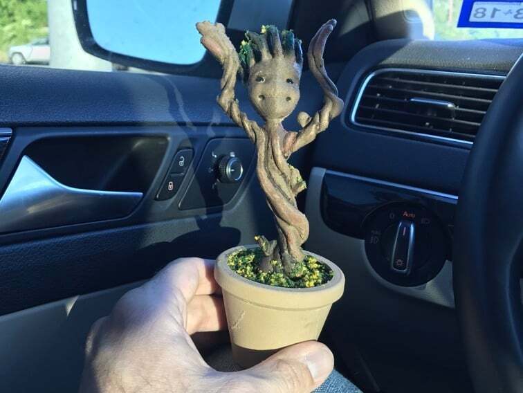 3D printable Dancing Groot・Cults