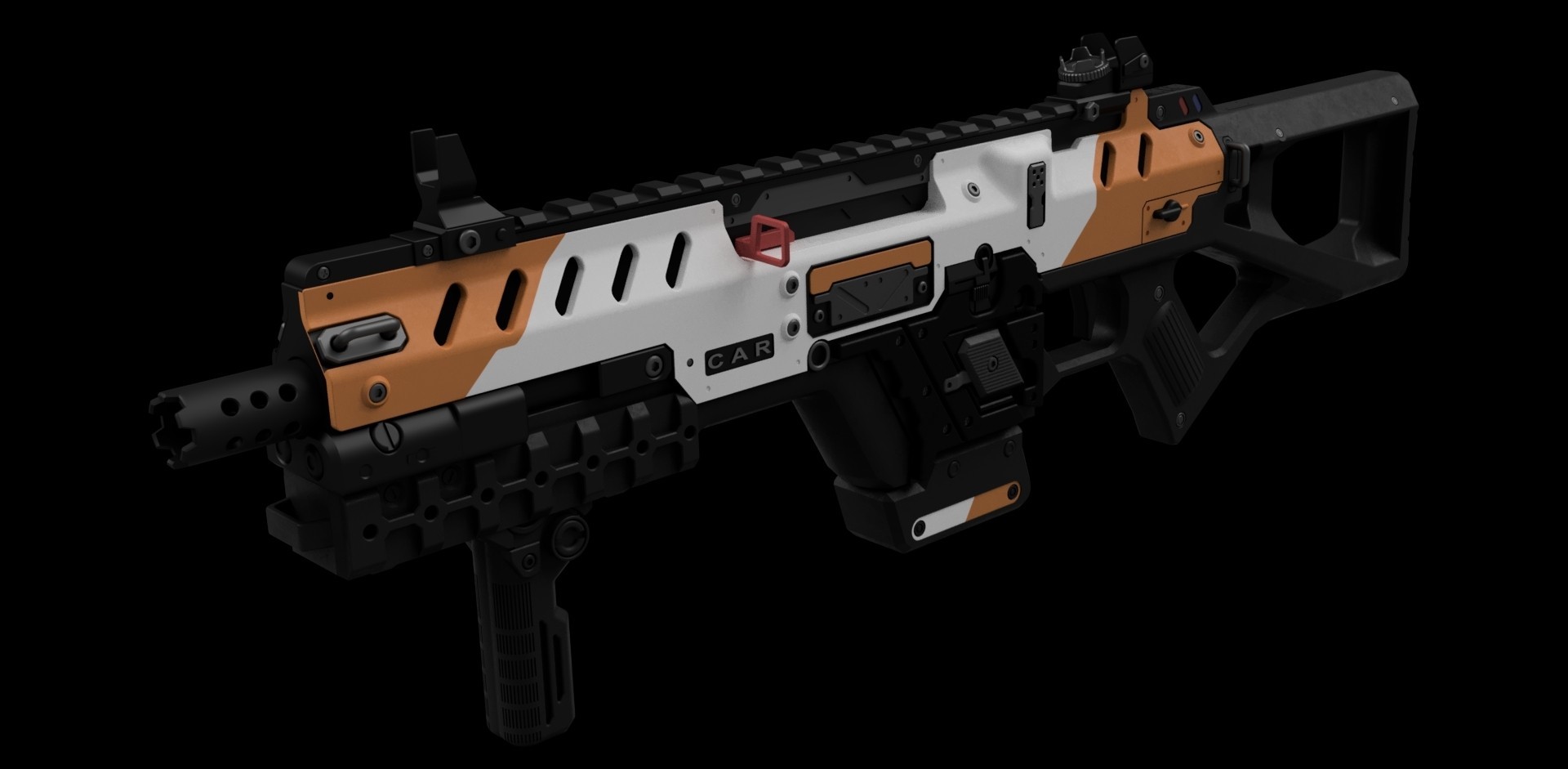 🚗 TITANFALL 2 // CAR SMG・ 3D File for ・Cults