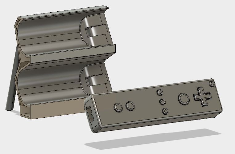 Free STL file WII lever support 🎲・3D print design to download・Cults