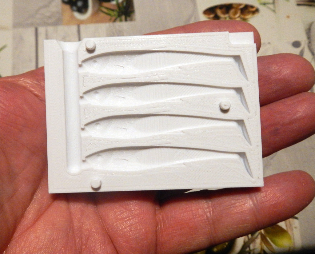 STL file Shad mould 6cm 🎣・Model to download and 3D print・Cults