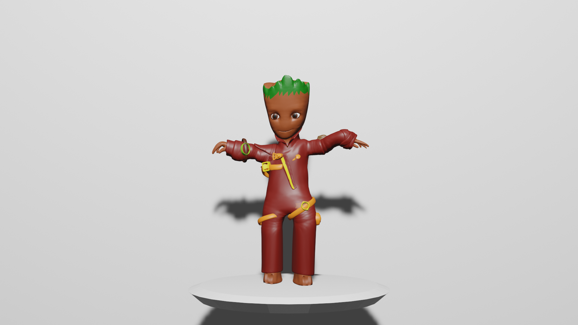 STL file Baby groot dance 👶・3D printer design to download・Cults