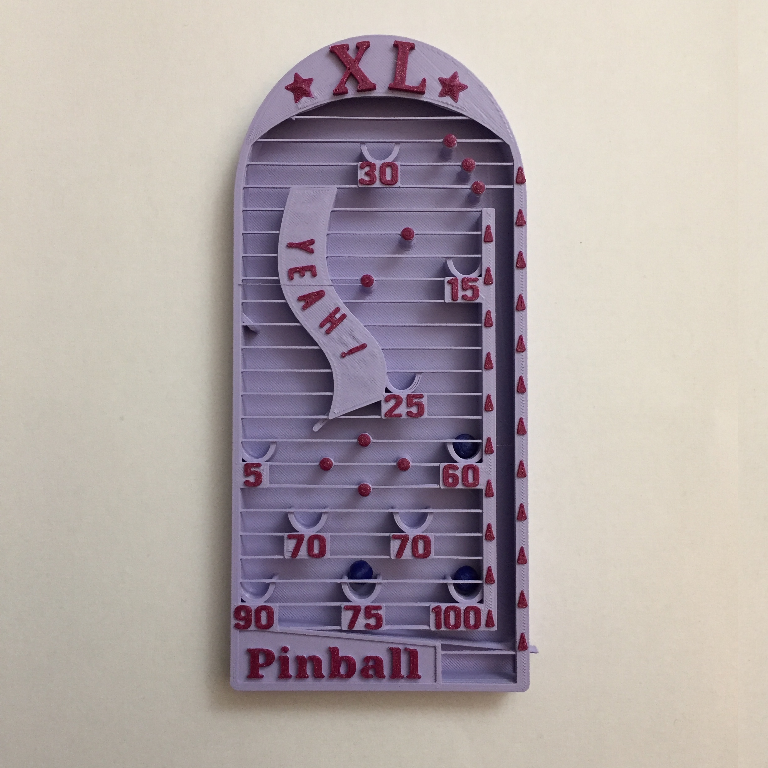 🎲 XL print-in-place PINBALL !・ STL File for ・Cults