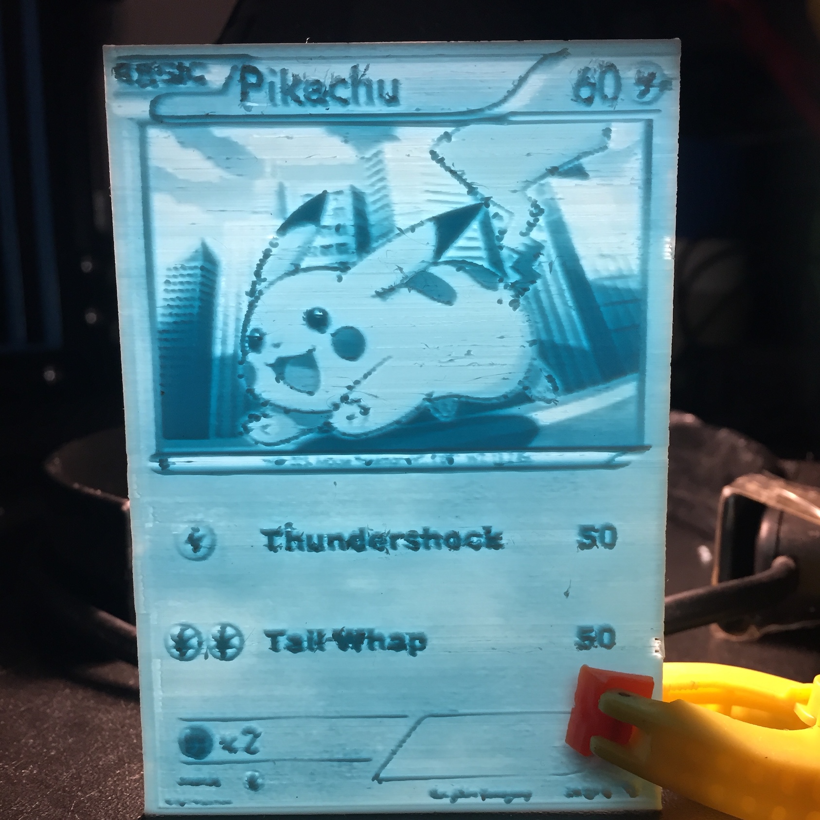 🐉 Lithophane Pikachu Pokemon・Free STL File for ・Cults