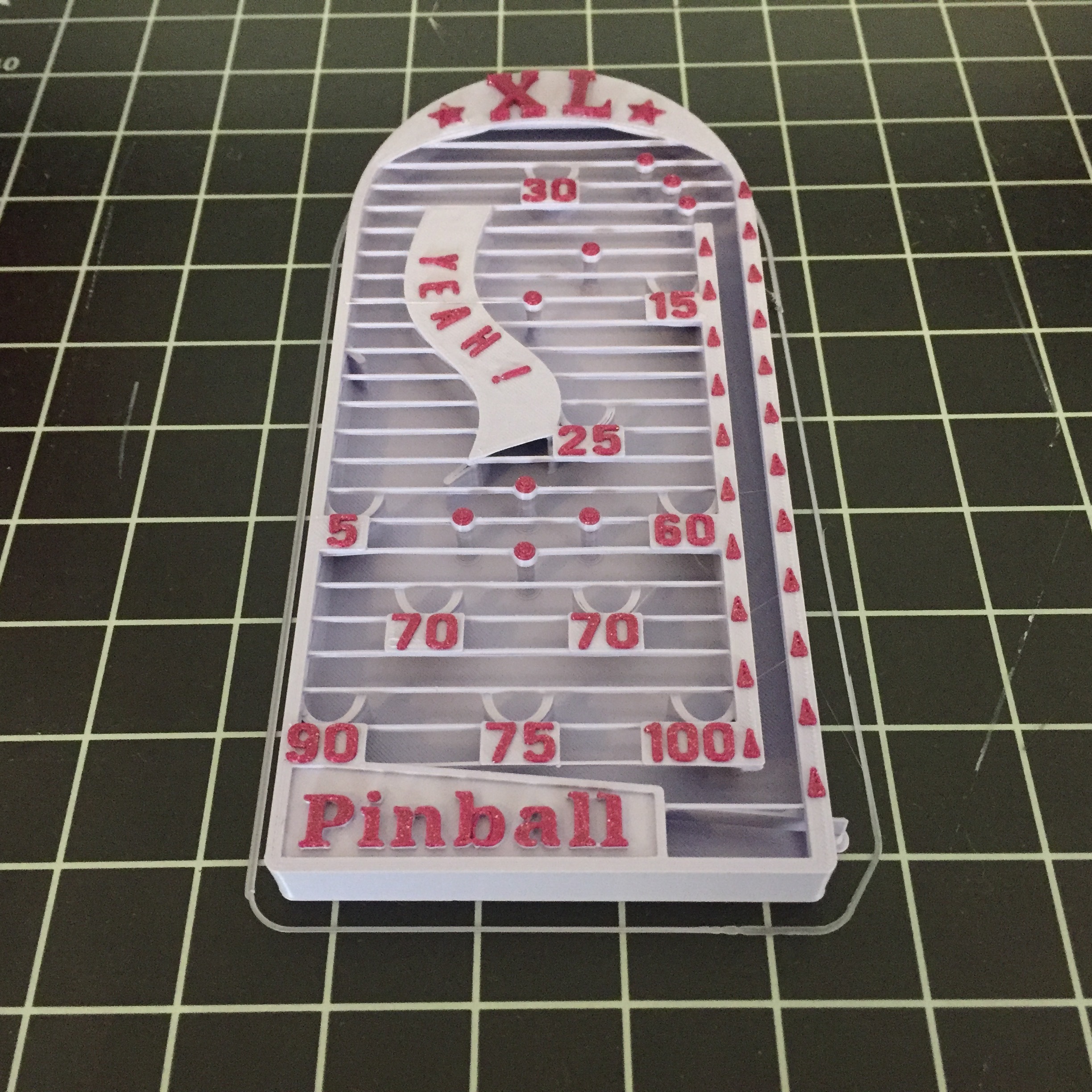 🎲 XL print-in-place PINBALL !・ STL File for ・Cults