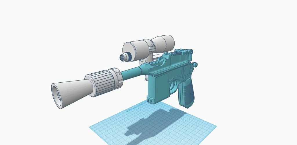 ⭐ DL-44 Blaster; Endor Bunker Kit (Star Wars; ROTJ)・Free STL File for ...