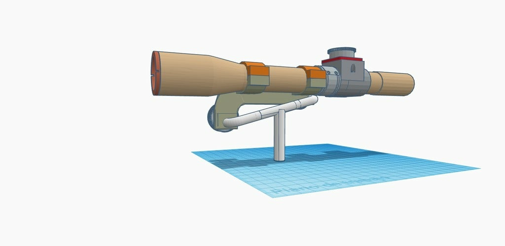 🔫 RT-97C Scope SW ANH (Enfield Rifle Sniper Scope)・Free STL File for ・Cults