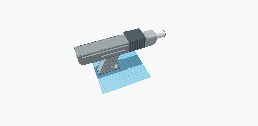 🔫 Cylon Centurion Blaster Pistol; Battlestar Galactica・Free STL File ...