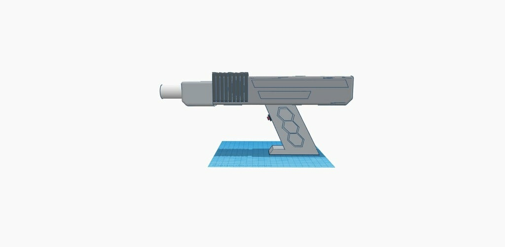 🔫 Cylon Centurion Blaster Pistol; Battlestar Galactica・Free STL File ...