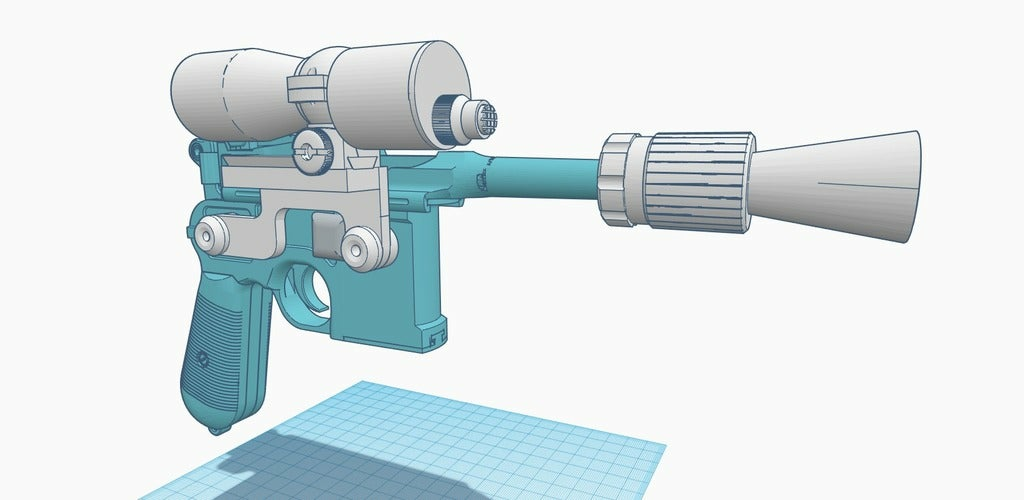 ⭐ DL-44 Blaster; Endor Bunker Kit (Star Wars; ROTJ)・Free STL File for ...