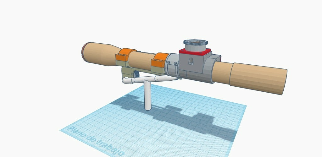 🔫 RT-97C Scope SW ANH (Enfield Rifle Sniper Scope)・Free STL File for ・Cults