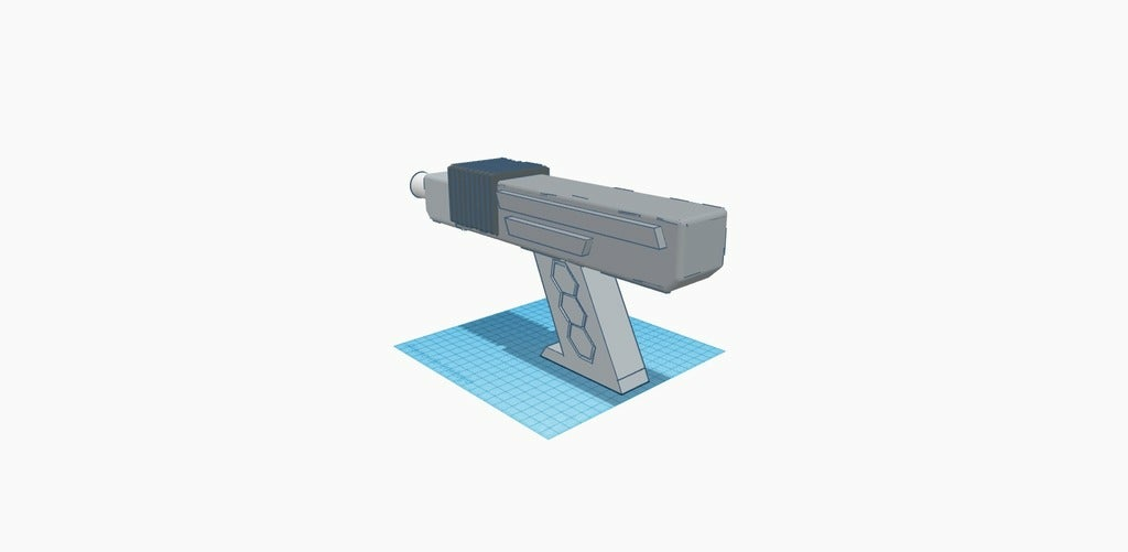 🔫 Cylon Centurion Blaster Pistol; Battlestar Galactica・Free STL File ...