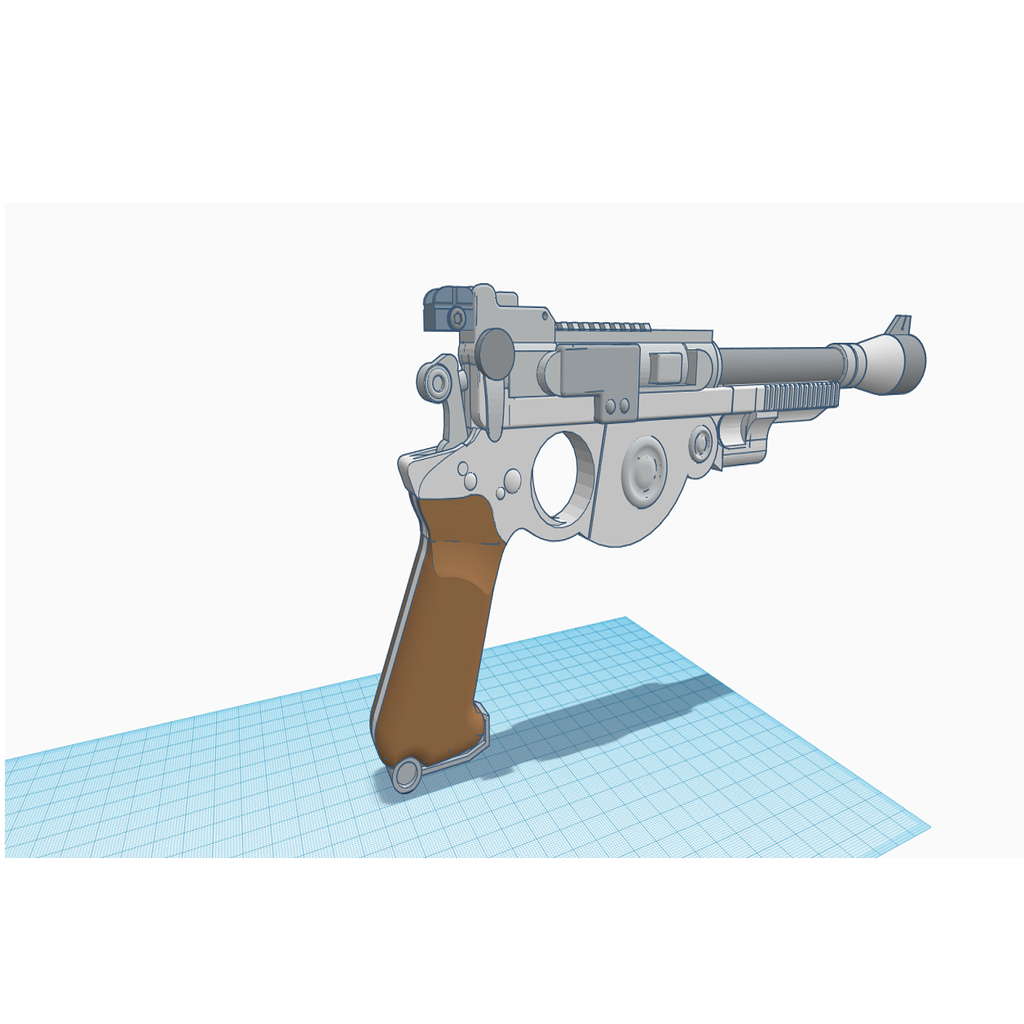 Free STL file The Mandalorian Blaster (Final Version) ・3D printing ...