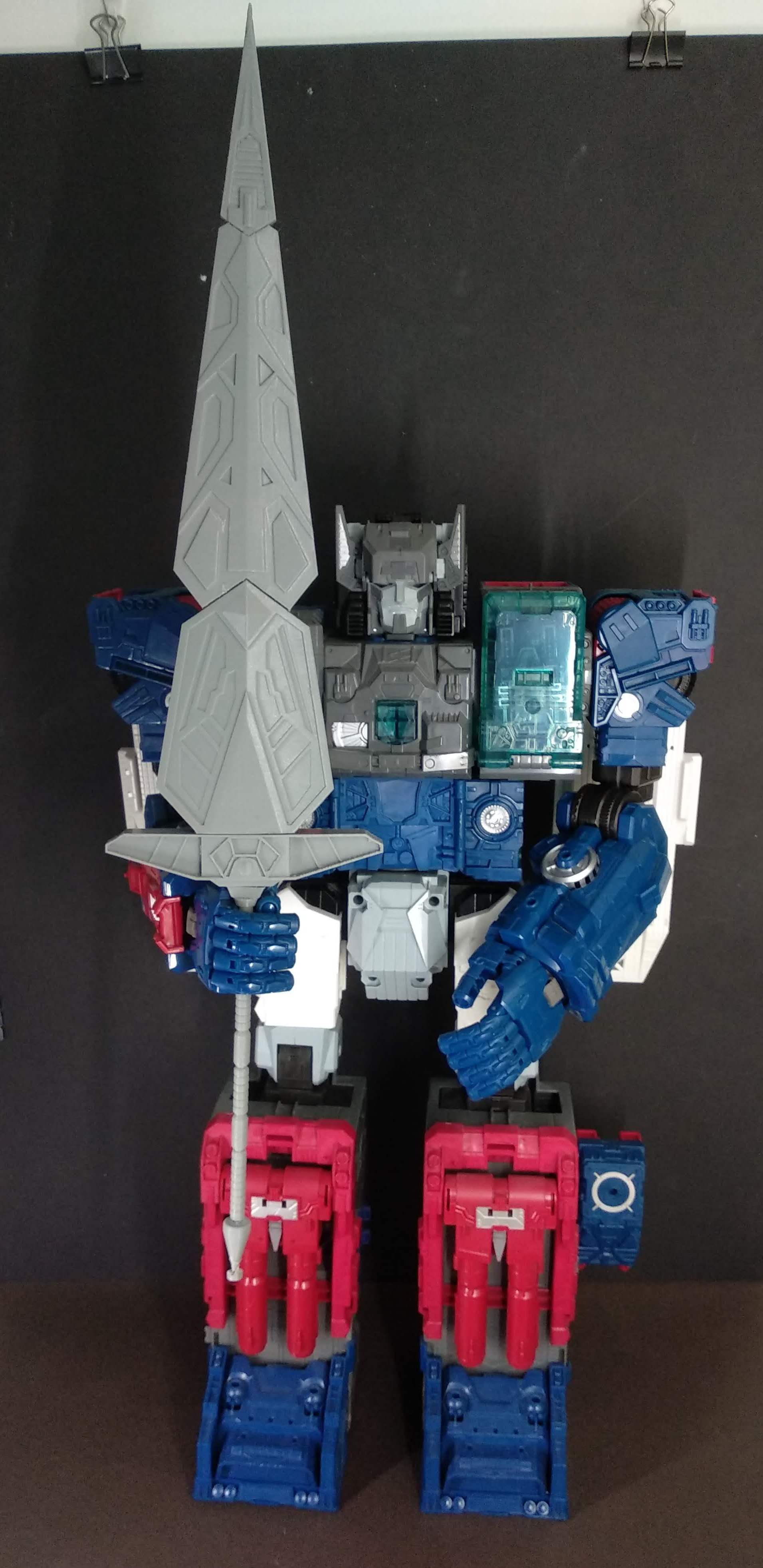 STL file Transformers God Fire Convoy / Fortress Maximus Master Sword 🤖 ...