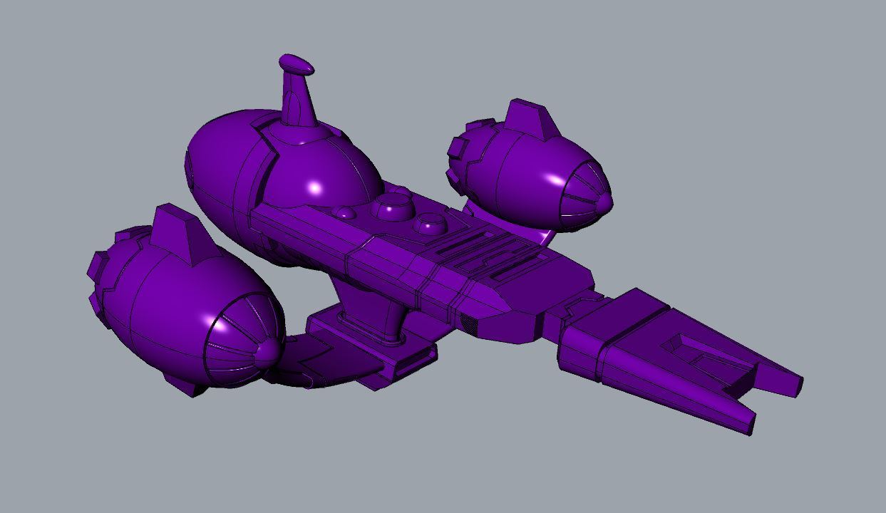🚢 [Iconic Ship Series] The Revenge (Galvatron's Ship) from Transformers ...