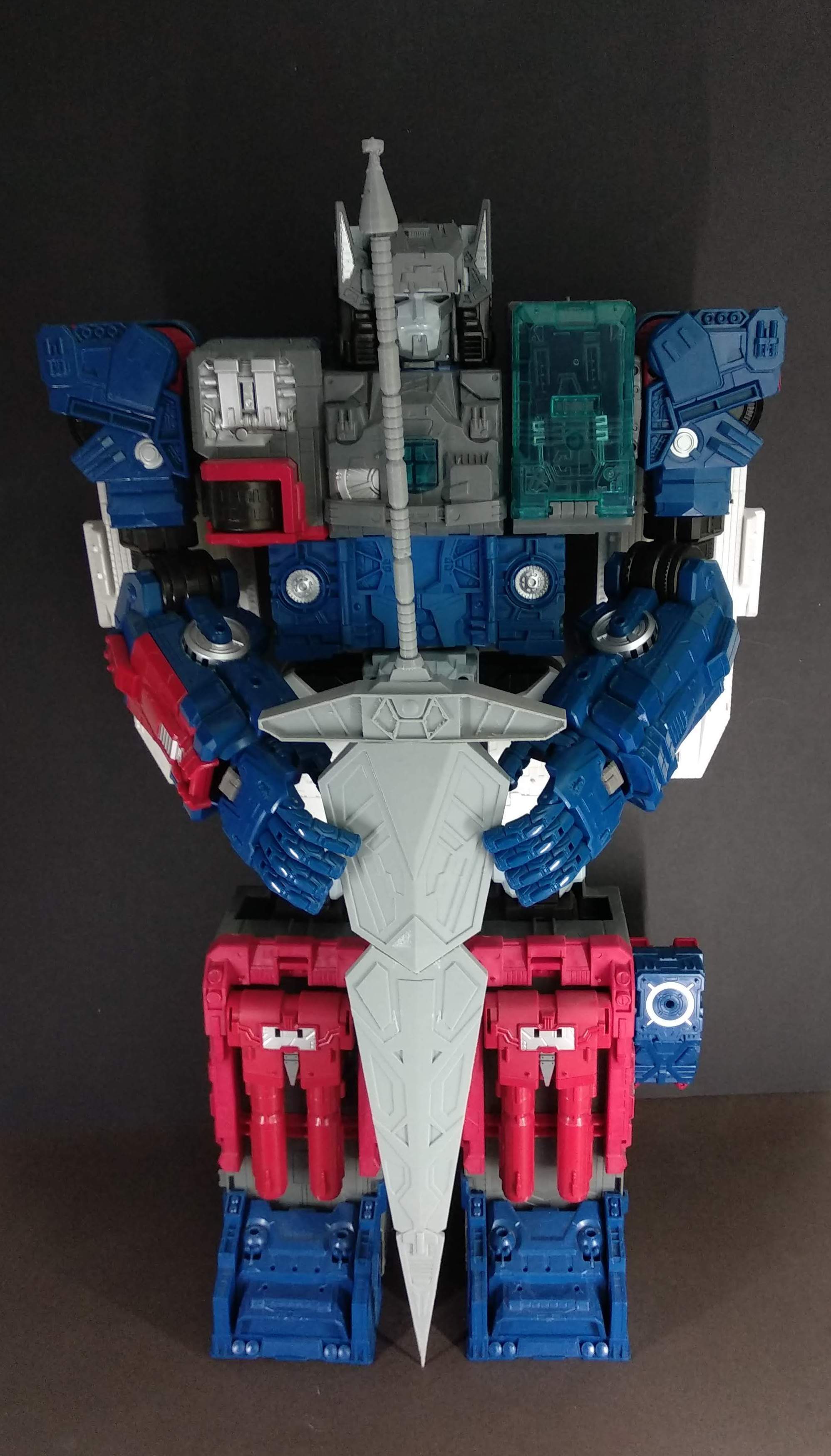 STL file Transformers God Fire Convoy / Fortress Maximus Master Sword 🤖 ...