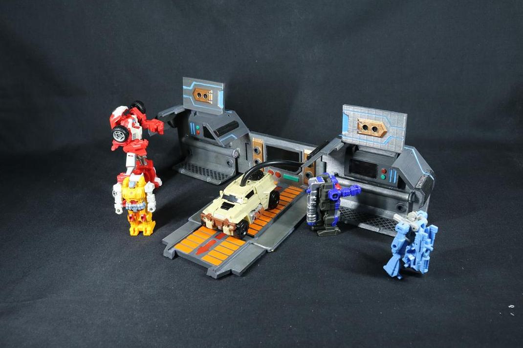 🤖 Transformers CyberBase Autopod Command Centre・ 3D File for ・Cults