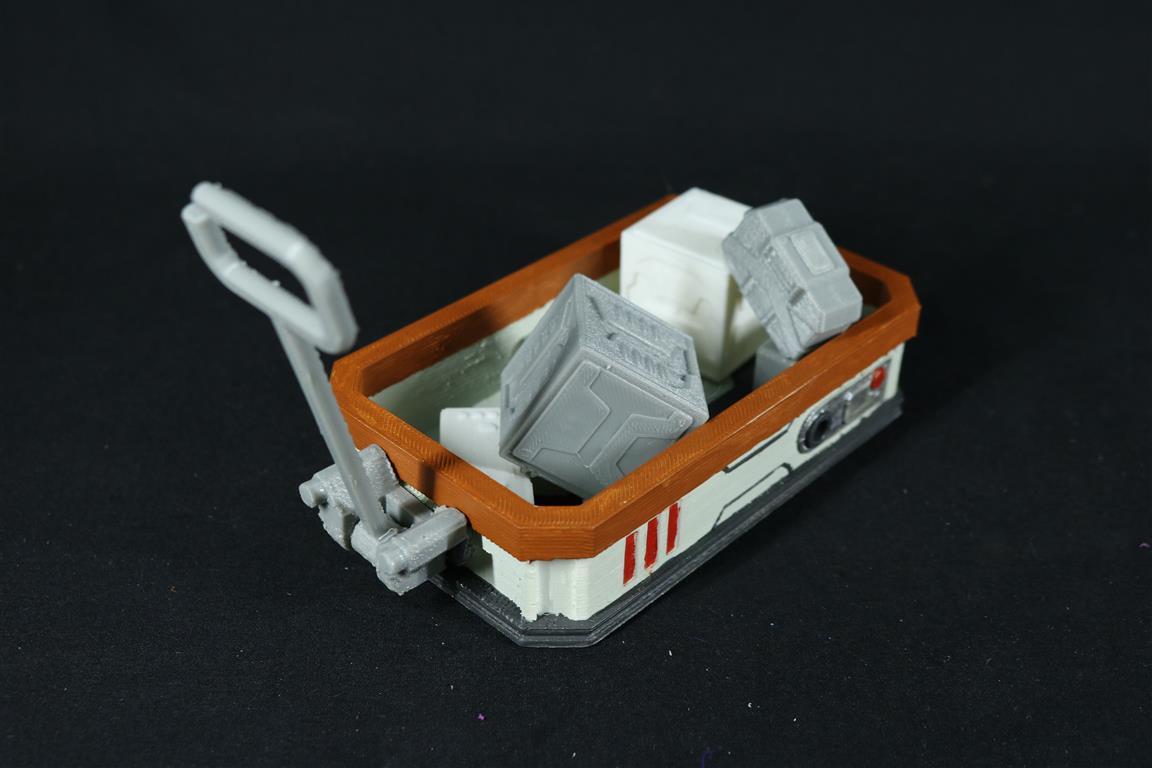 🤖 Ratchet's Wagon and Crate from Netflix WFC Siege・ 3D File for ・Cults