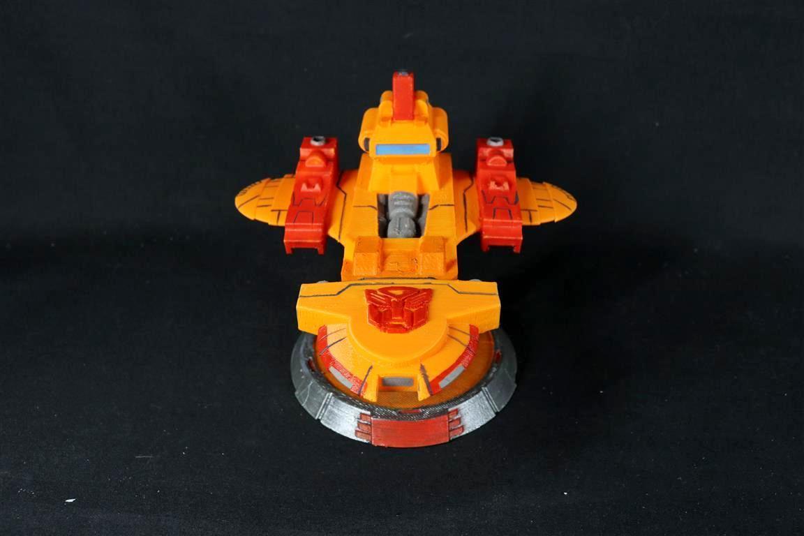 🚢 [Iconic Ship Series] Autobot Shuttle from Transformers the Movie・ 3D ...