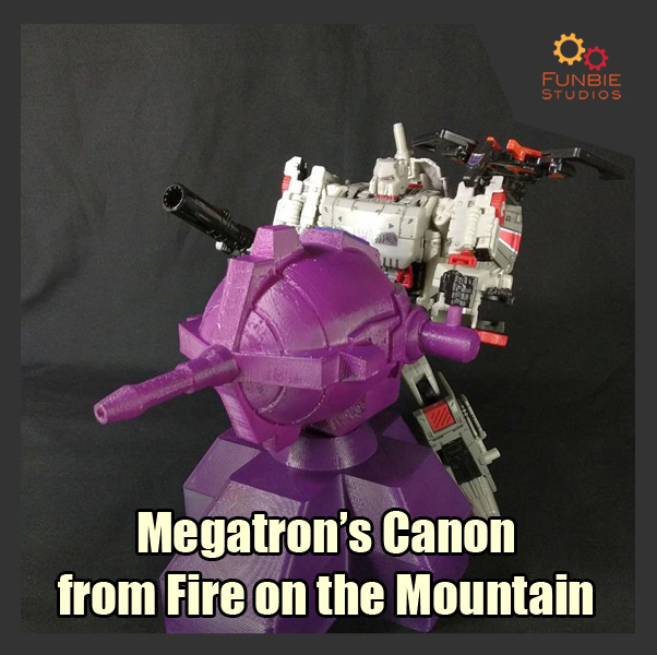 STL file Megatron's Canon from Fire on the Mountain 🔥 ・Design to ...