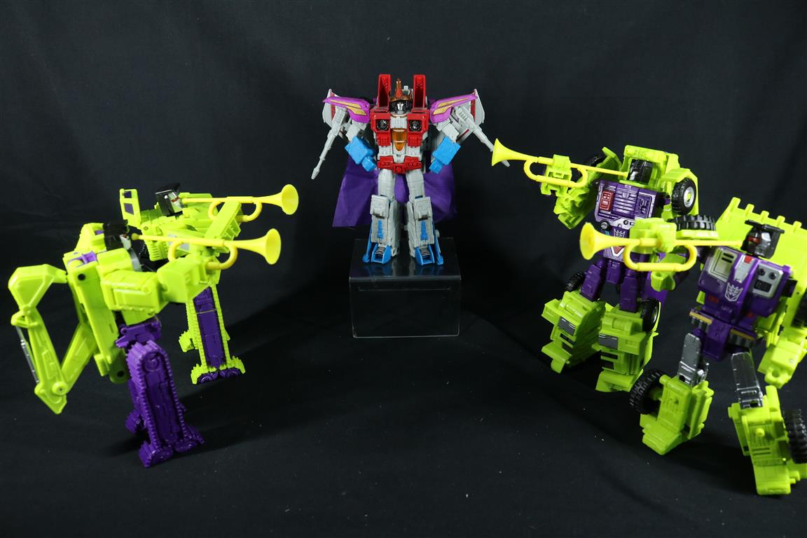 🤖 Coronation Trumpets for Transformers Constructicons・ 3D File for ・Cults