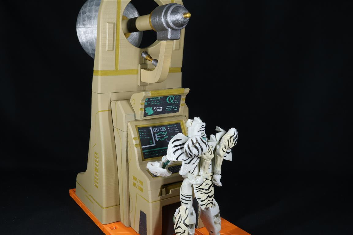 🚉 [CyberBase System] Laser Relay Station from Transformers Beast Wars ...