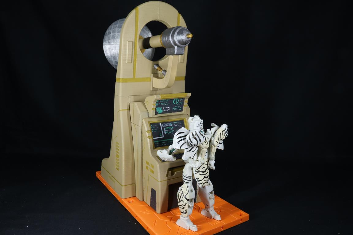 🚉 [CyberBase System] Laser Relay Station from Transformers Beast Wars ...