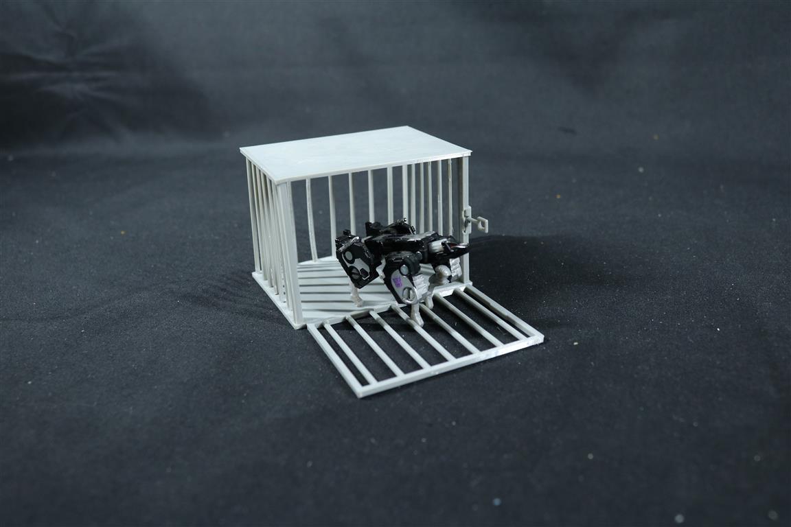 3D file Ravage's Cage from Transformers G1 🤖 ・3D printable model to ...