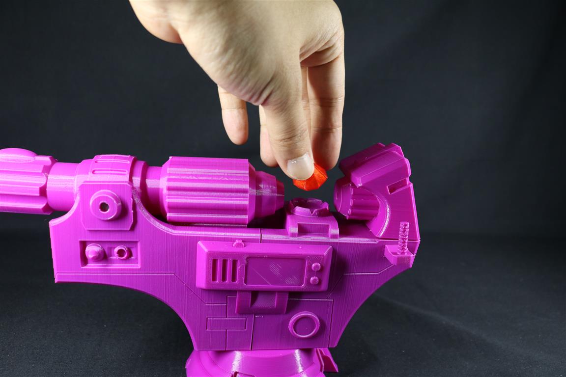 🤖 Megatron's Ruby-Powered Super Canon from Transformers G1・ 3D File for ...