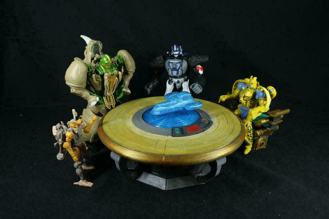 🖥️ Mesa del ordenador principal de Axalon de Transformers Beast Wars ...
