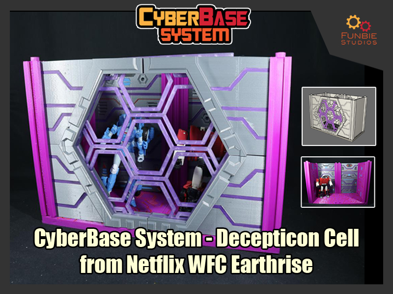 🤖 CyberBase System - Decepticon Cell from Transformers Netflix WFC ...