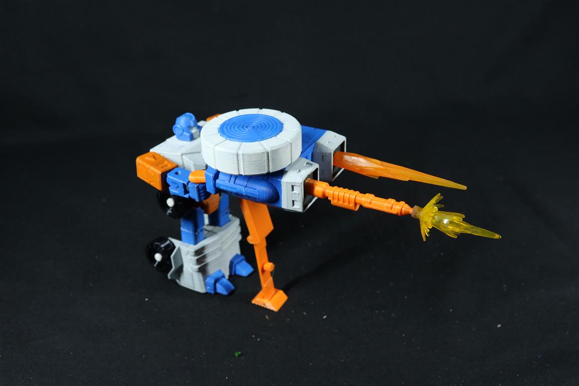 3D file Cannon Turret for Transformers Ironfist 🔫 ・3D printing design ...