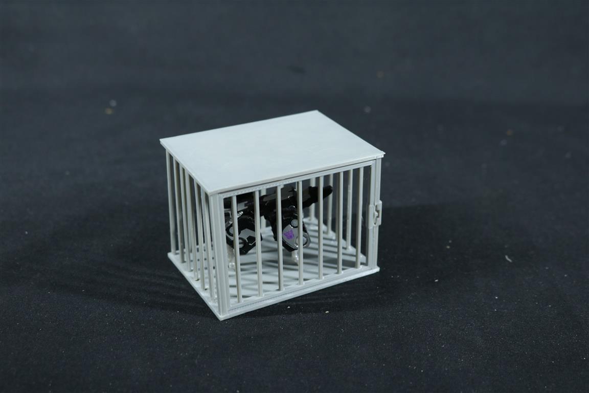 3D file Ravage's Cage from Transformers G1 🤖 ・3D printable model to ...