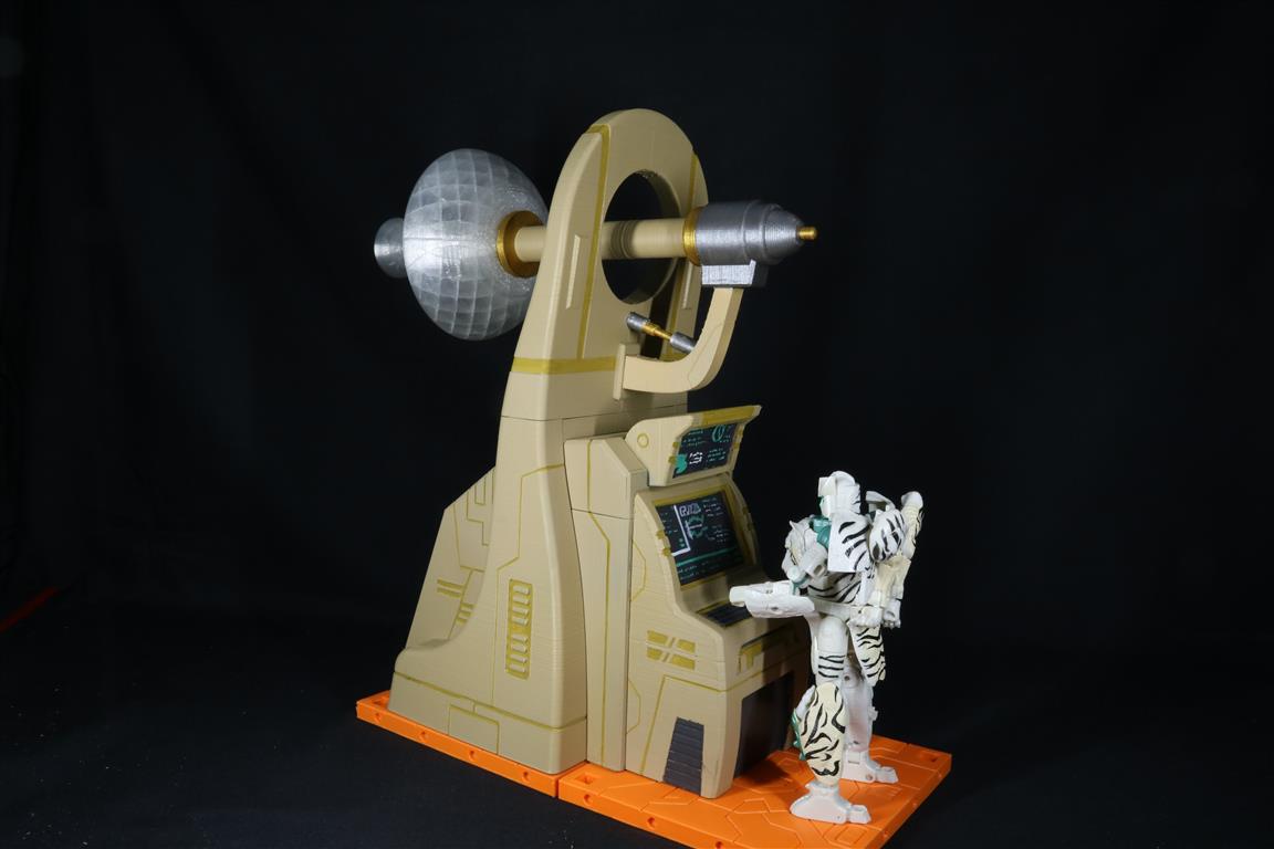 🚉 [CyberBase System] Laser Relay Station from Transformers Beast Wars ...