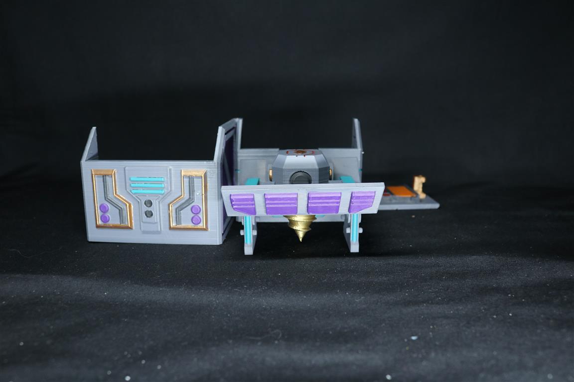 🤖 Transformers CyberBase Autopod Drilling Station・ 3D File for ・Cults