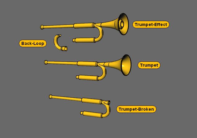 🤖 Coronation Trumpets for Transformers Constructicons・ 3D File for ・Cults