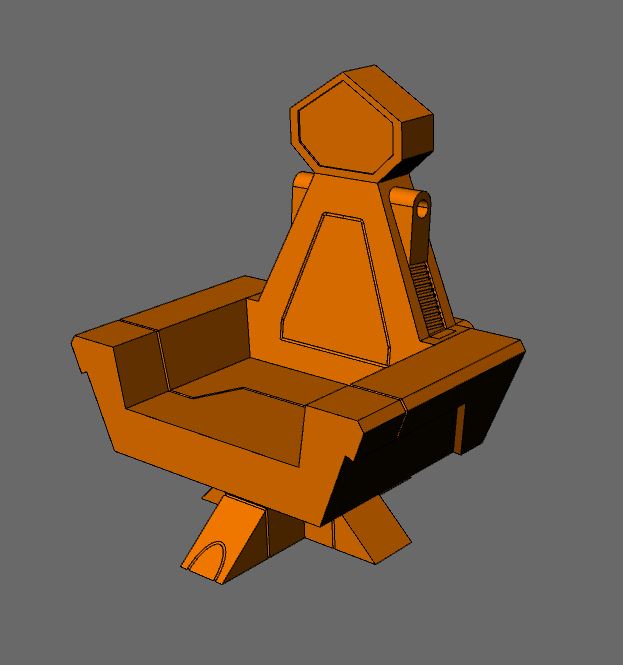 💺 Autobot Shuttle Crew Seat from Transformers the Movie・ 3D File for ・Cults