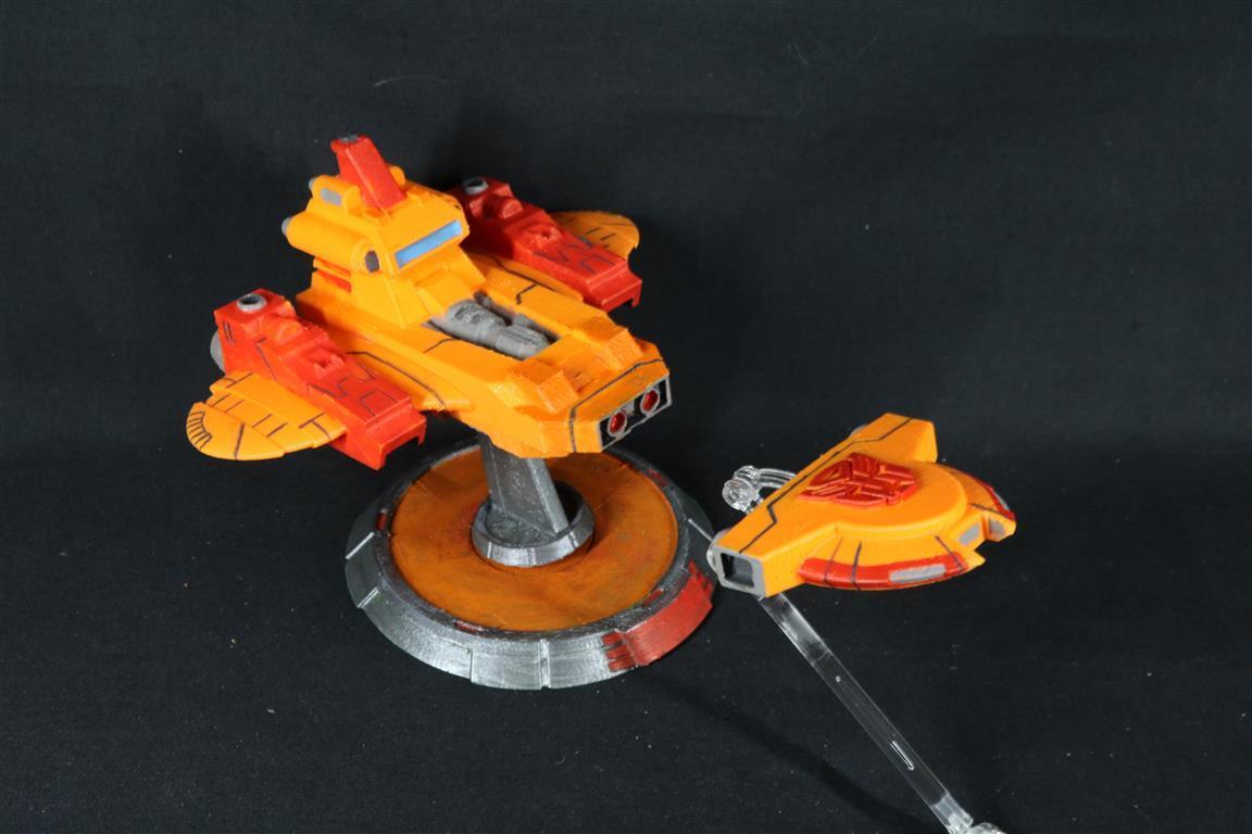 🚢 [Iconic Ship Series] Autobot Shuttle from Transformers the Movie・ 3D ...