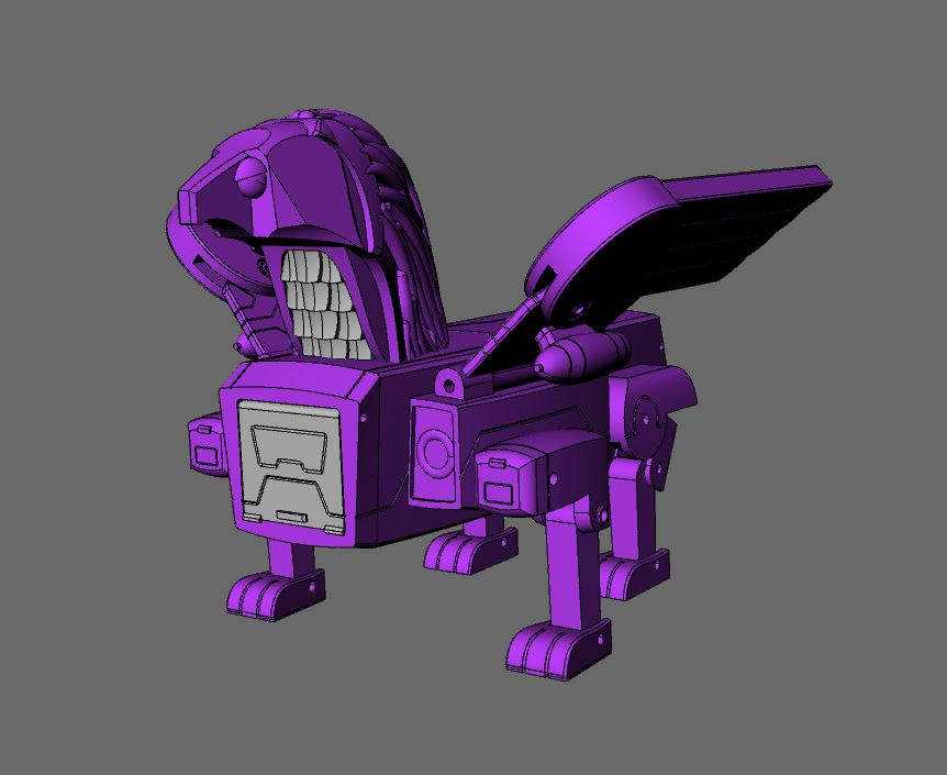 🦅 Giant Purple Griffin from Transformers G1 Episode "Aerial Assault ...