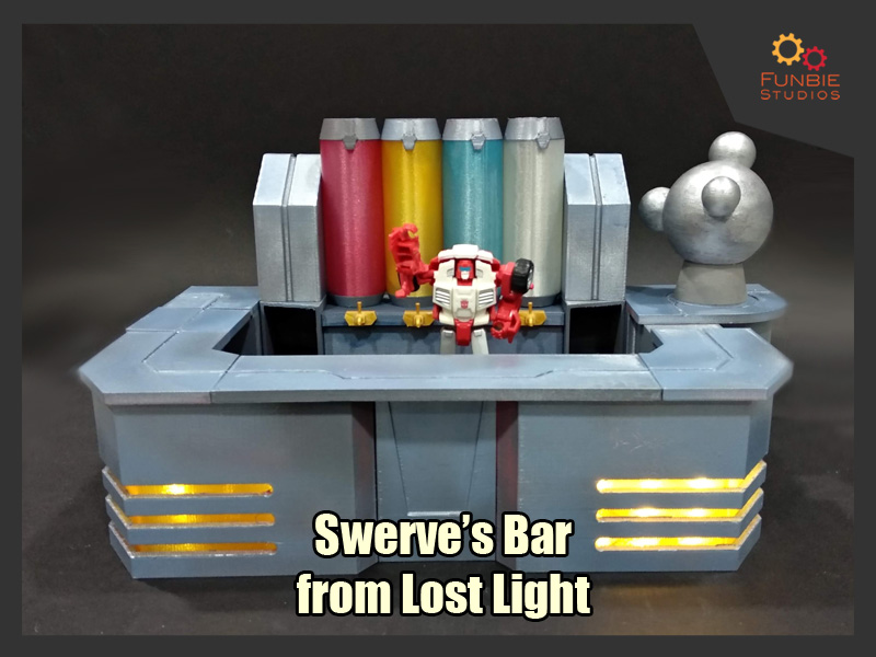 🤖 Transformers Swerve's Bar from Lost Light・ 3D File for ・Cults