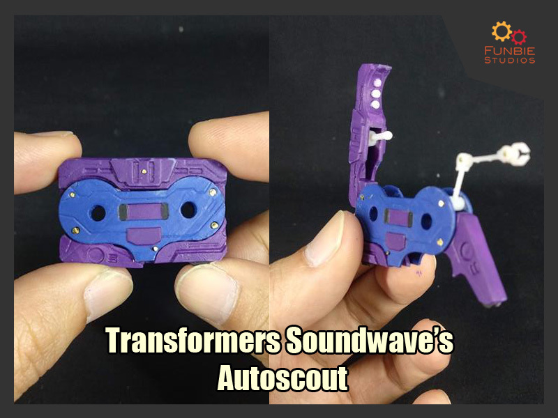 🤖 Transformers Soundwave's Autoscout・ STL File for ・Cults