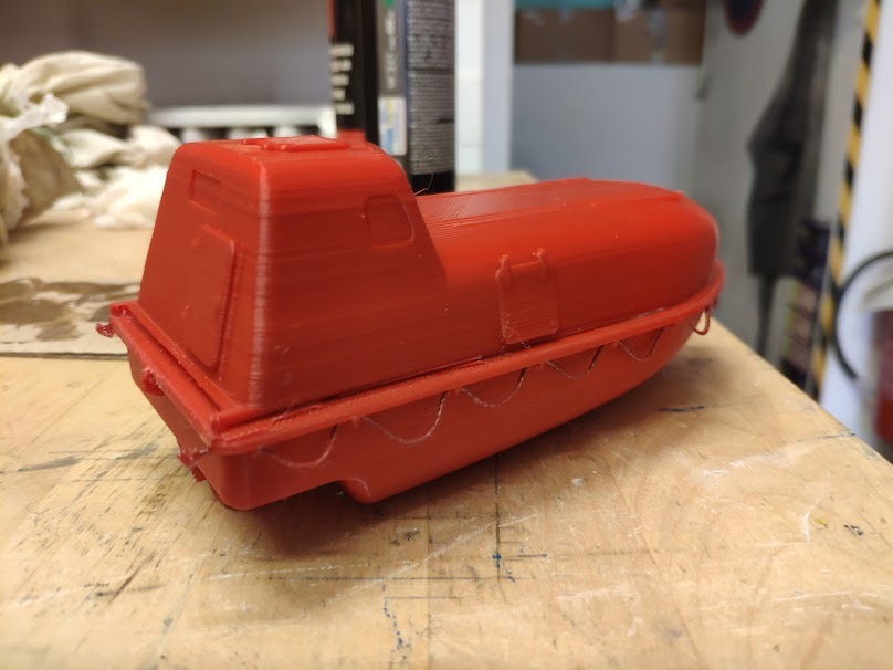 🛥️ Lifeboat for RC boats - optimized for 3D printing・Free 3D File for ...